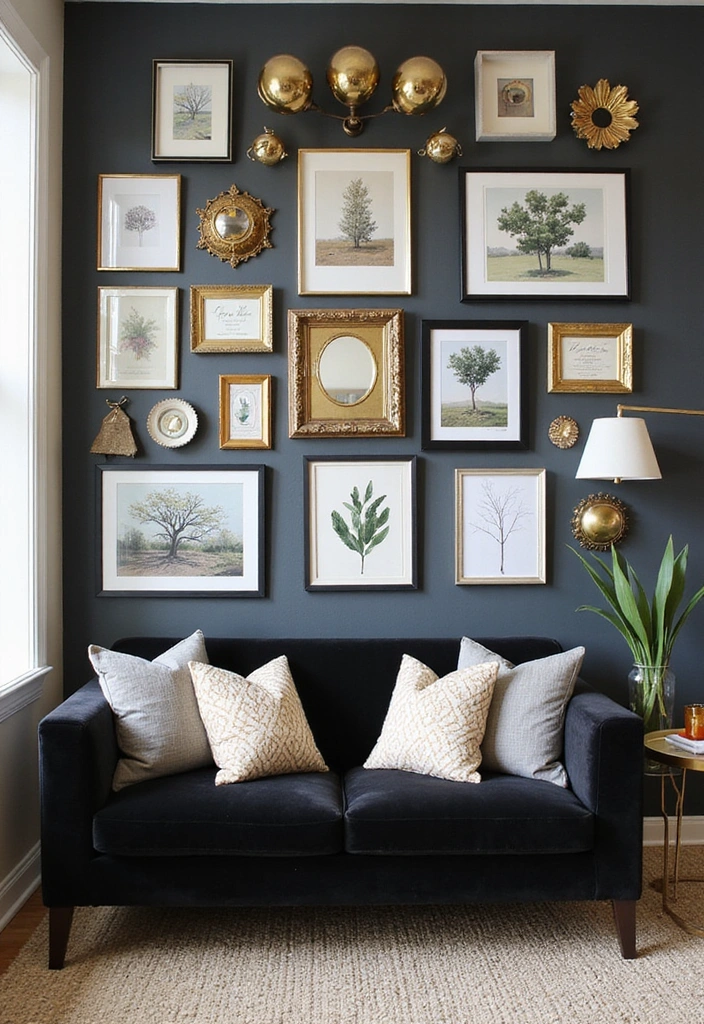 15-Luxurious-Black-and-Gold-Farmhouse-Library-Designs-That-Will-Leave ...