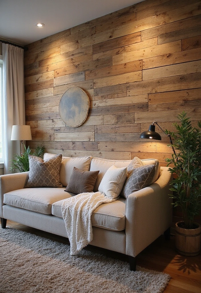 19-Cozy-Rustic-Accent-Wall-Ideas-Thatll-Give-Your-Home-a-Farmhouse-Feel ...