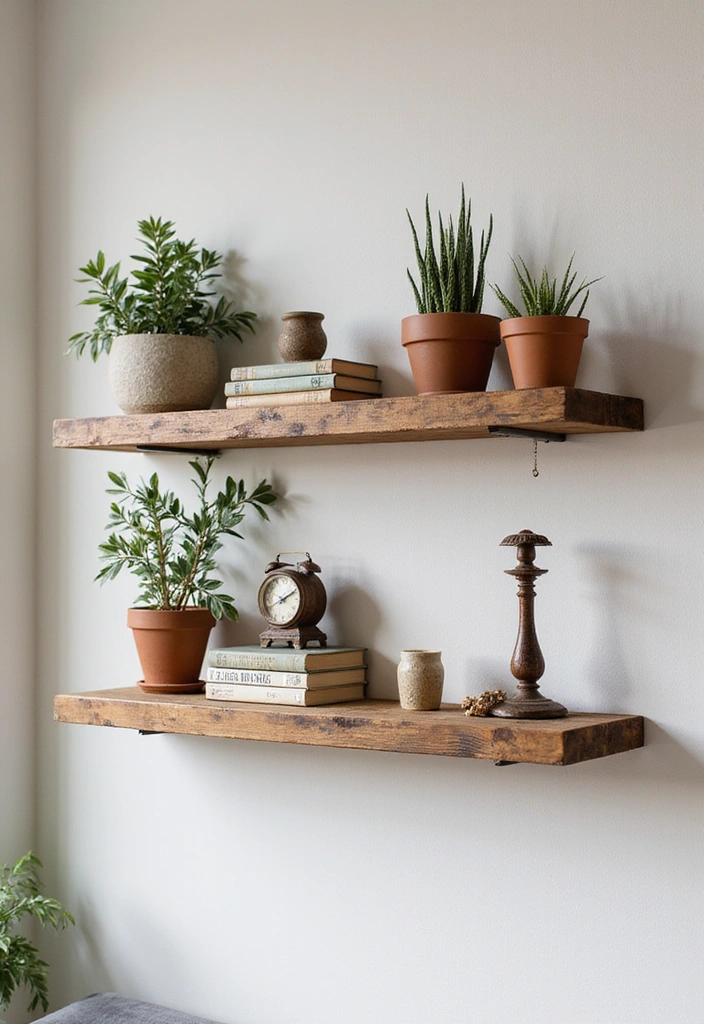 15-Decorative-Farmhouse-Shelves-That-Will-Make-Your-Living-Room-a ...