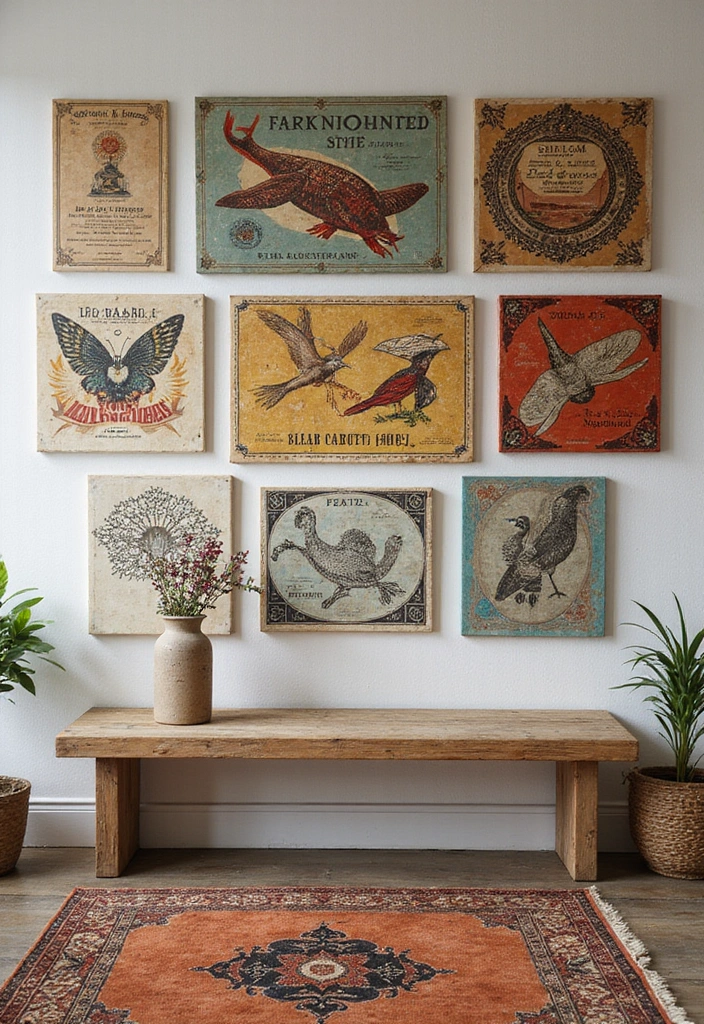 21-Vintage-Wall-Art-Ideas-Thatll-Transform-Your-Space-into-a-Timeless ...